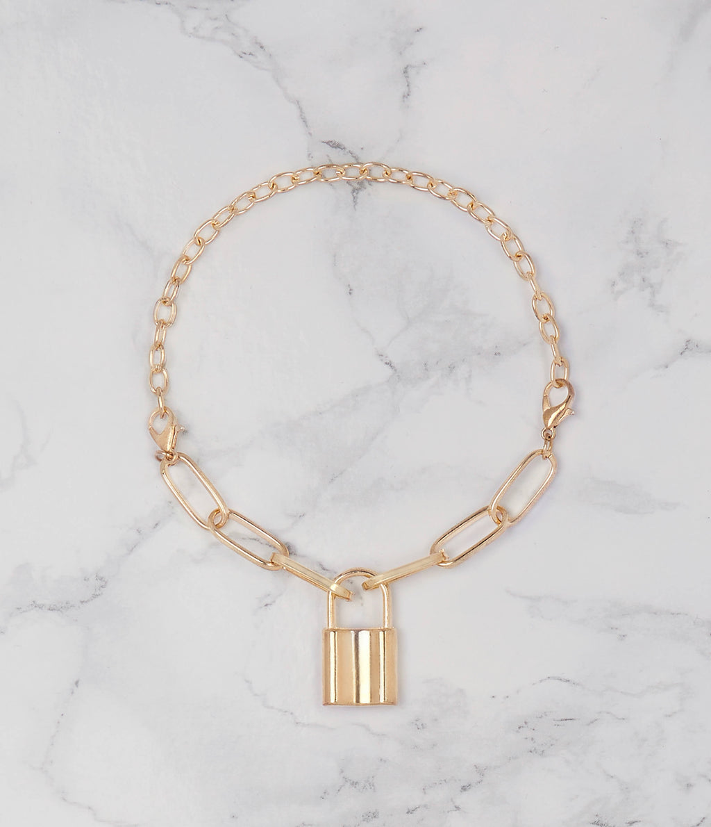 Ava Padlock Shoe Charm by Each x Every